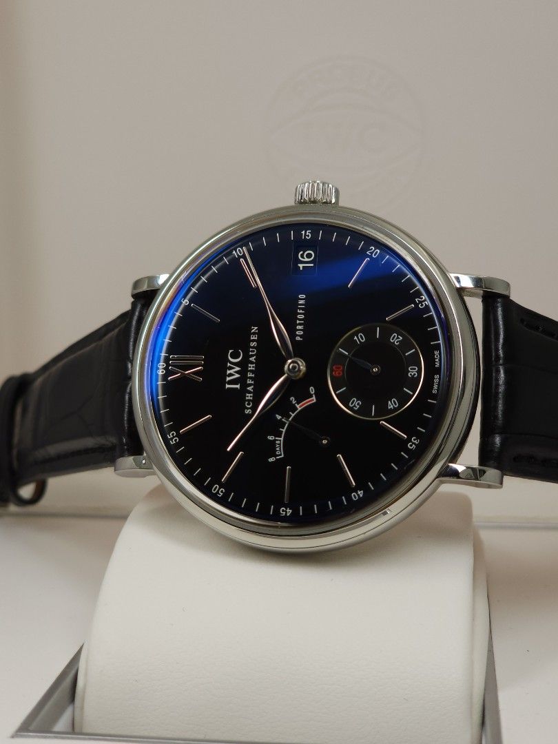 IWC Portofino Hand-Wound 8-Days 45mm IW510102 – SgWatchHub